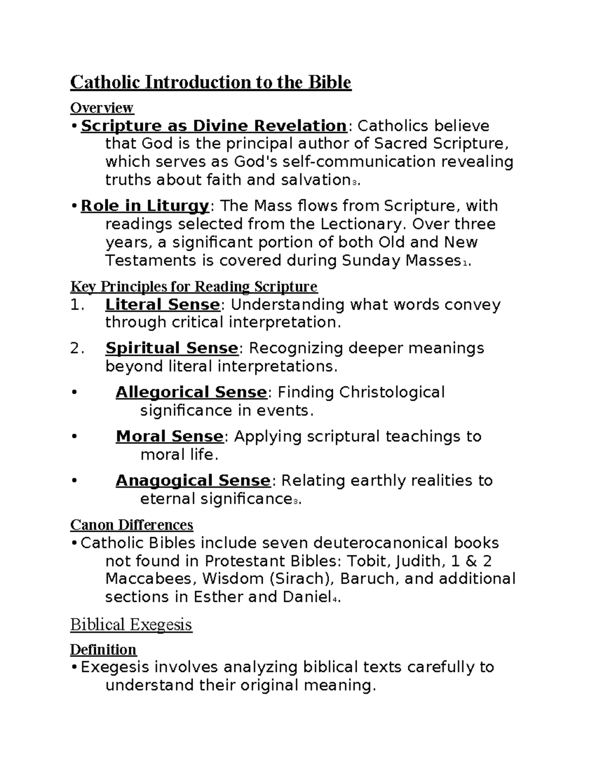 Prelim Notes Re Ed 2 - Catholic Introduction to the Bible Overview ...
