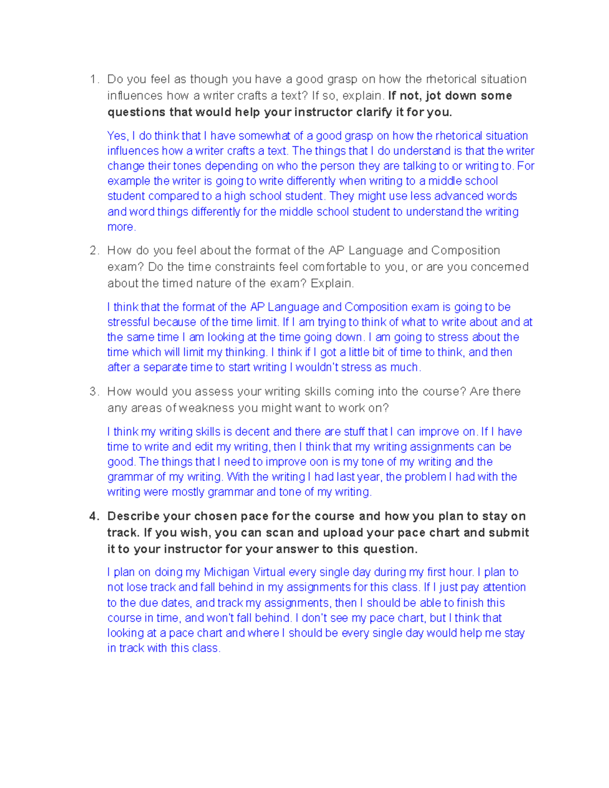 01.01 AP English Language & Composition: Rhetorical Understanding ...