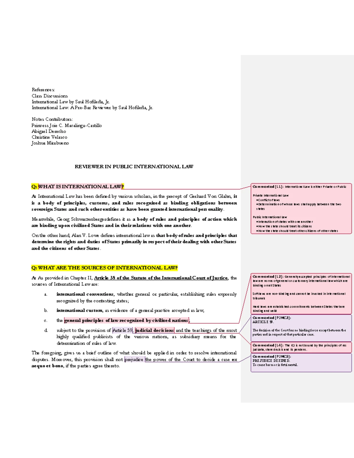 Public International Law by Atty. Cecilio D. Duka.pdf - Pdfcoffee ...