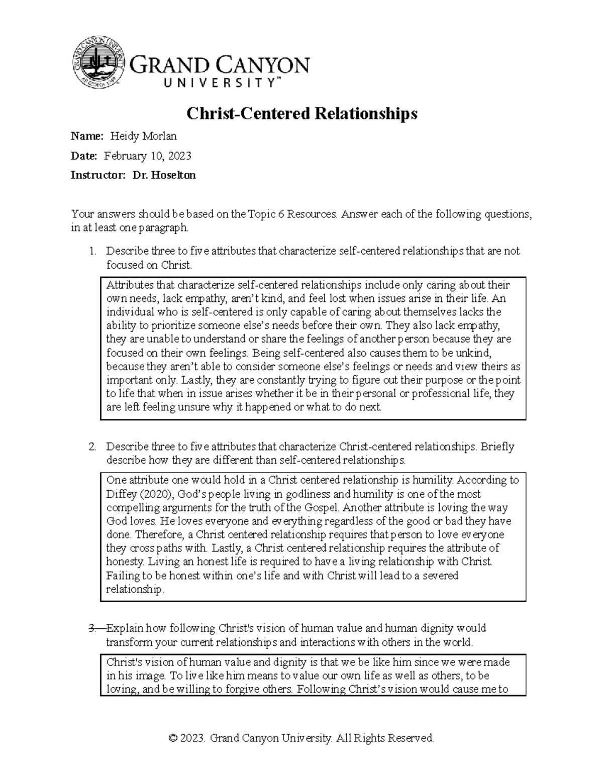 CWV 316 RS T5Workplace Values - Workplace Values Name: Blythe Cassidy ...