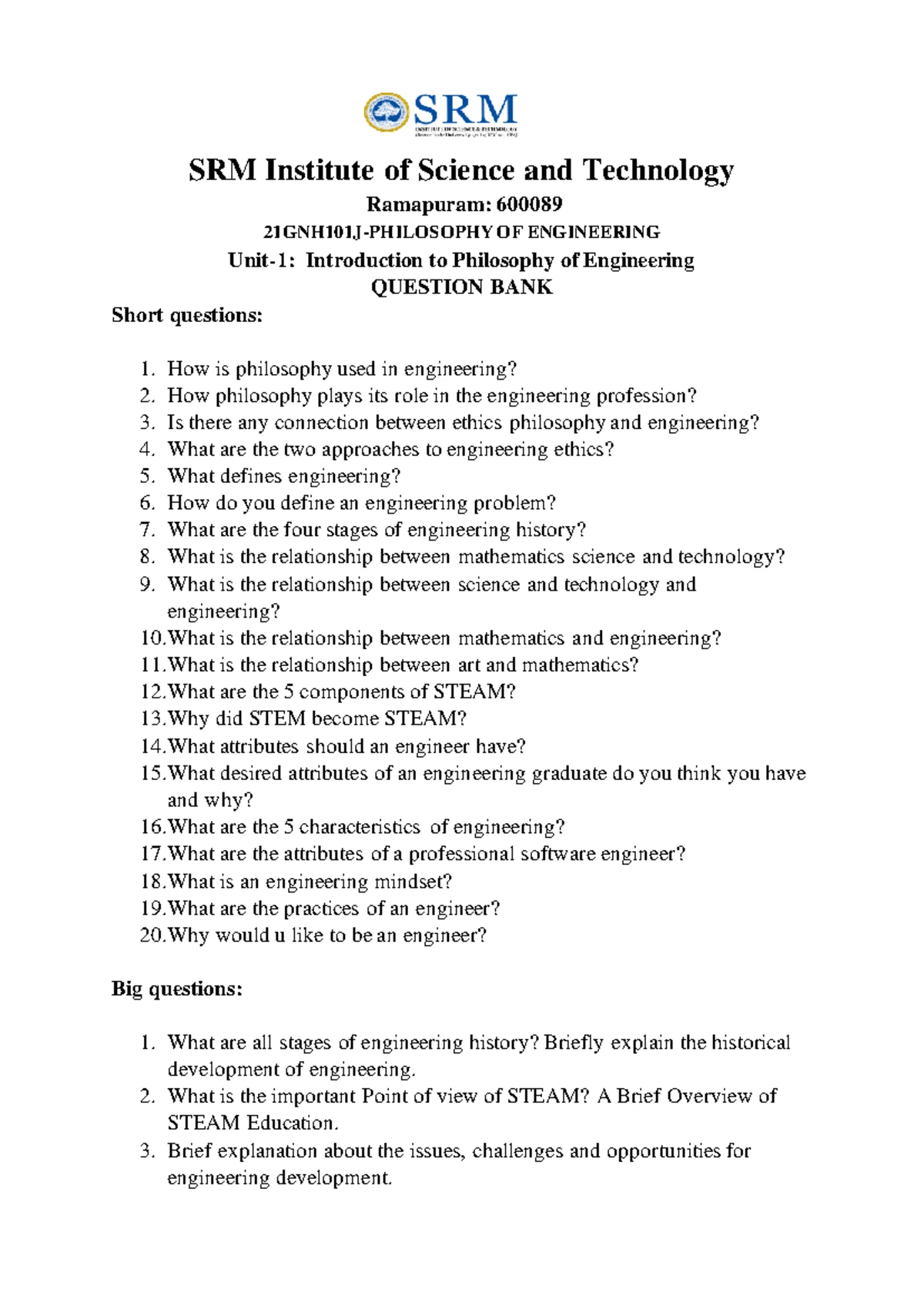 POE Assignment 2 - STEAM PYRAMID ANALYSIS - IS ART CONTEXT NECESSARY ...
