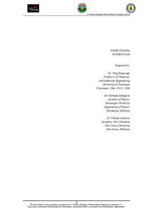 College EXIT Examination Prepared FOR Students OF Ethiopian BUMA 2023 ...