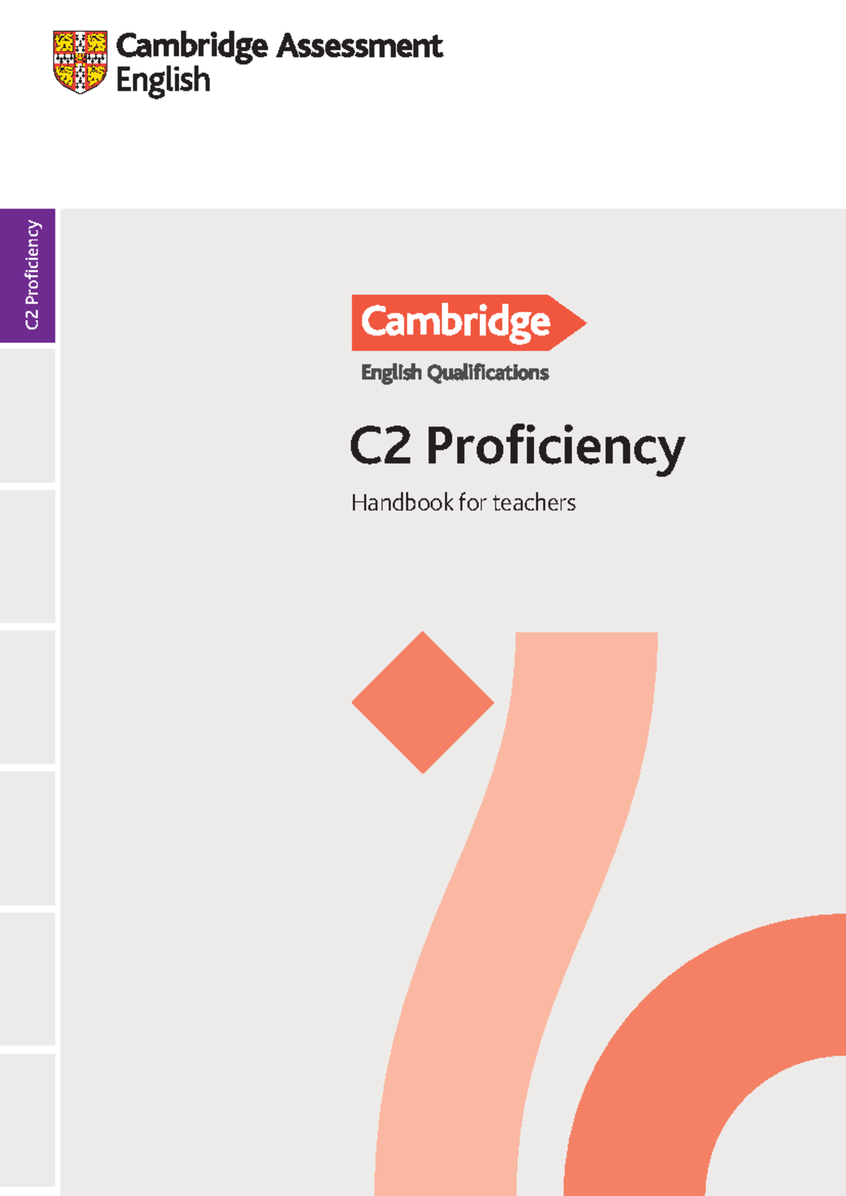 C2 Proficiency Exam Overview for Teachers: Guidance Handbook - Studocu