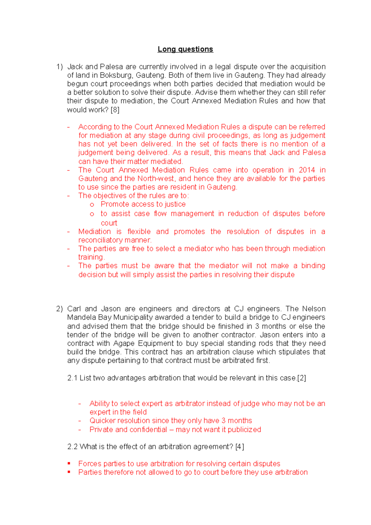 JHAV202 Arbitration Tutorial Memo: Mediation & Arbitration Insights - Studocu
