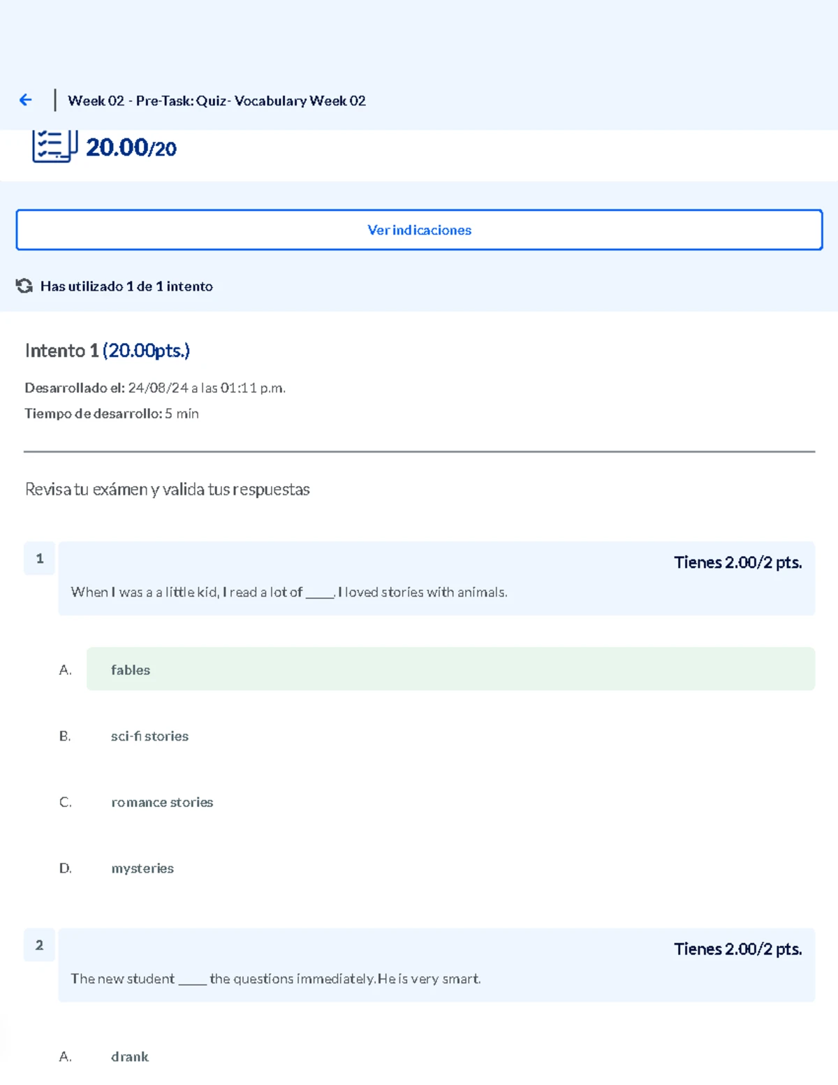 (AC-S09) Week 09 - Pre-Task Quiz - Reading Comprehension Assessment - Studocu