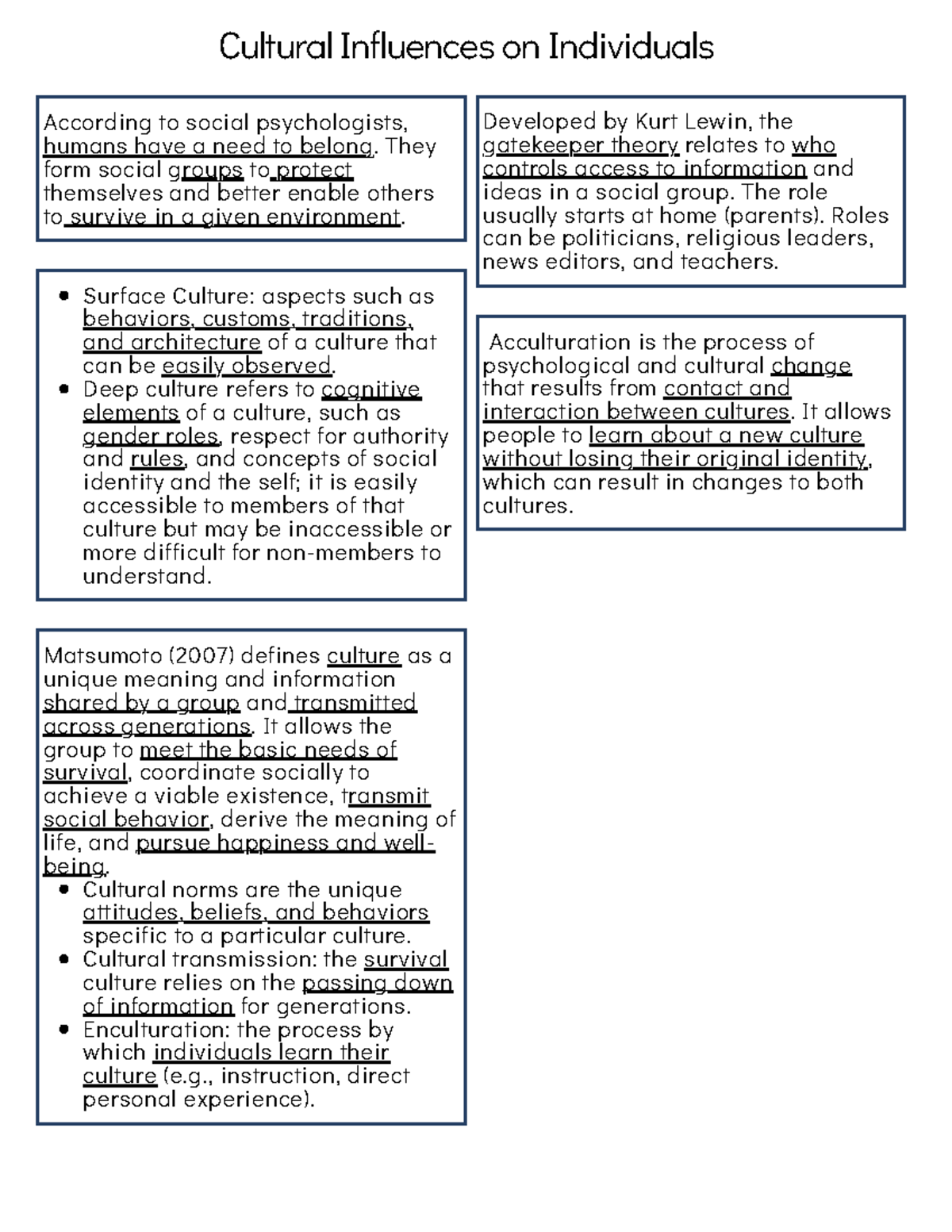Sociocultural Approaches to Behavior and Cognition: Key Insights - Studocu
