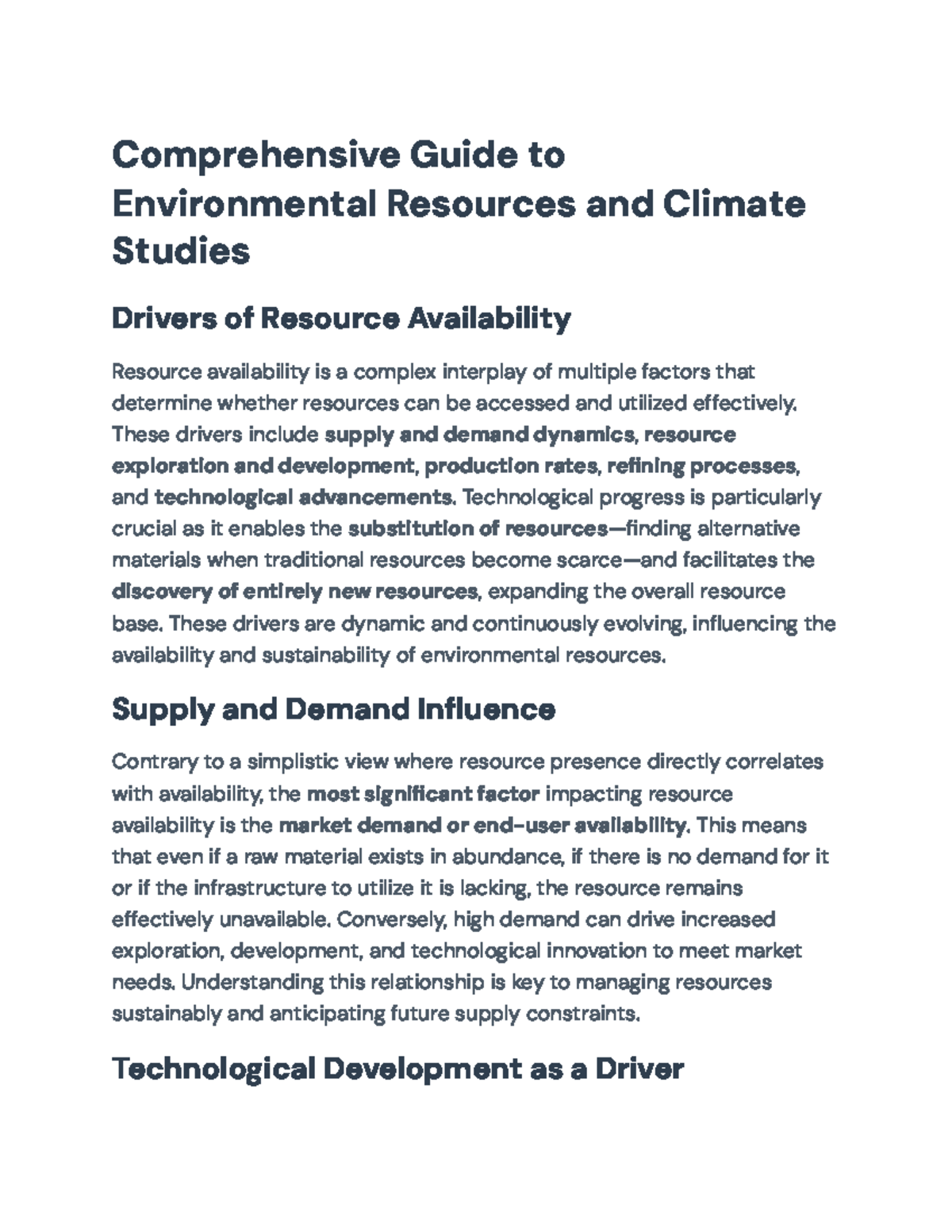 Comprehensive Guide to RES 101: Resource Availability & Climate Studies ...