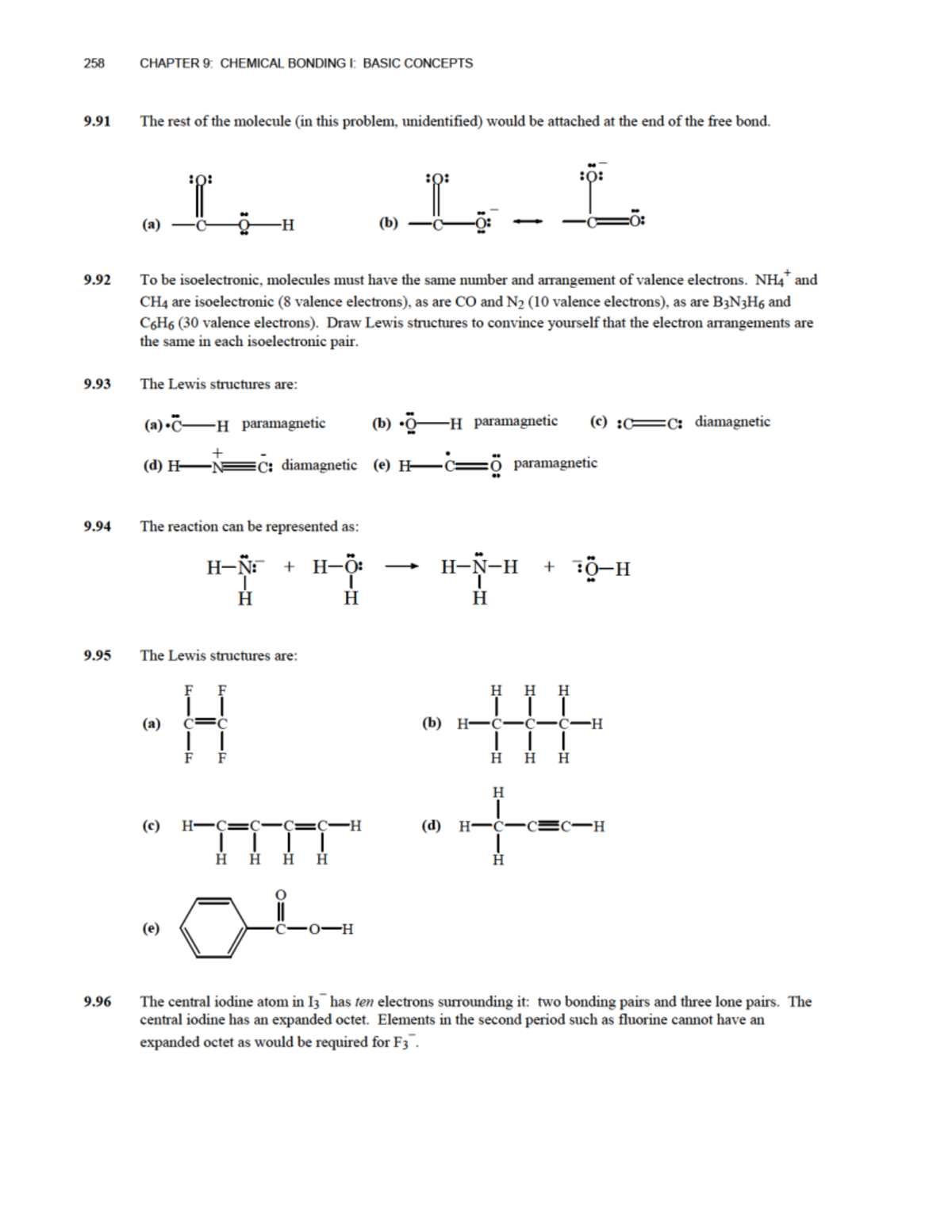 258 CHAPTER 9: CHEMICAL BONDING I - BASIC CONCEPTS (10th Ed) - Studocu