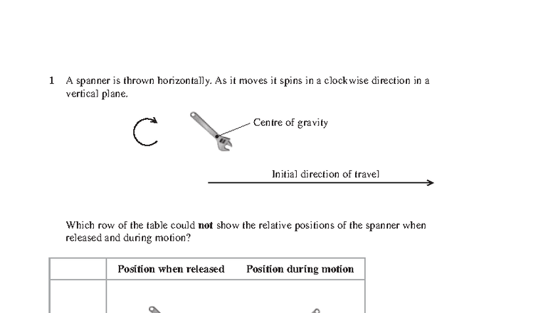 Projectiles (Multiple Choice) QP - Physics Questions and Graphs - Studocu