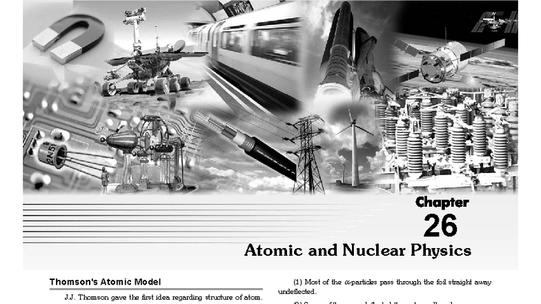 Atomic & Nuclear Physics 1445: Theory and Concepts of Atomic Models ...