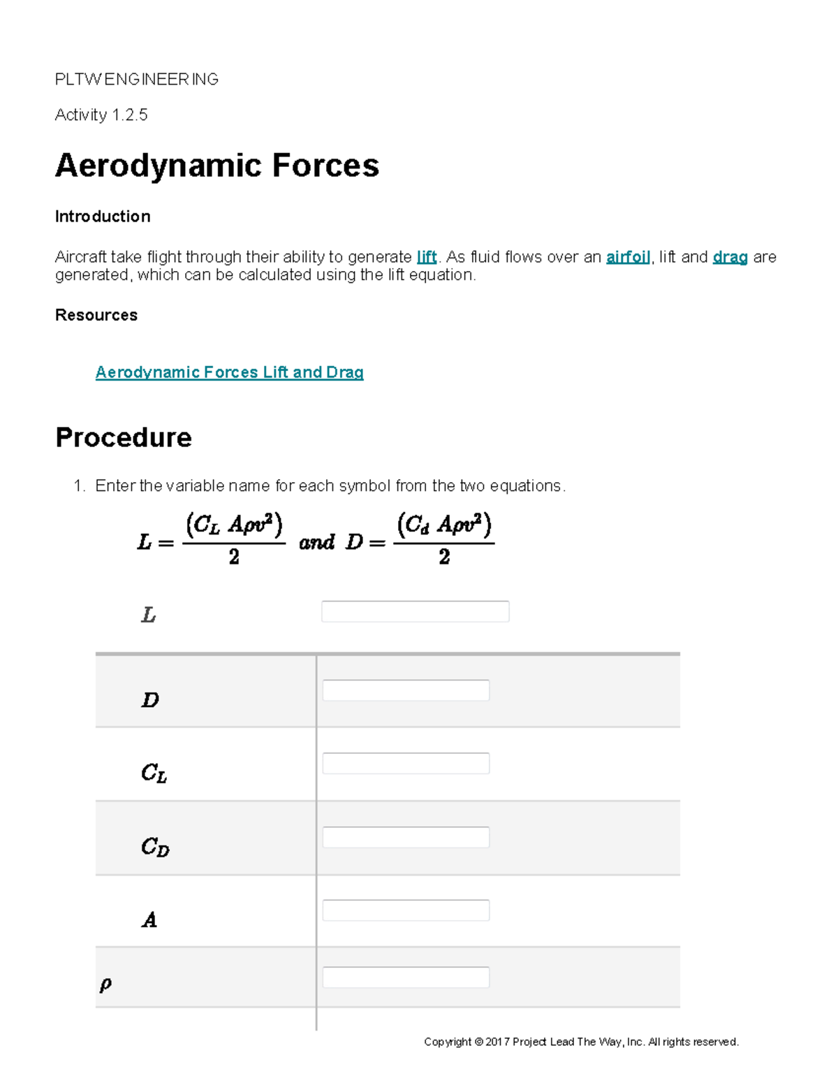 AE 1.2.5 Aerodynamic Forces: Understanding Lift and Drag Dynamics - Studocu