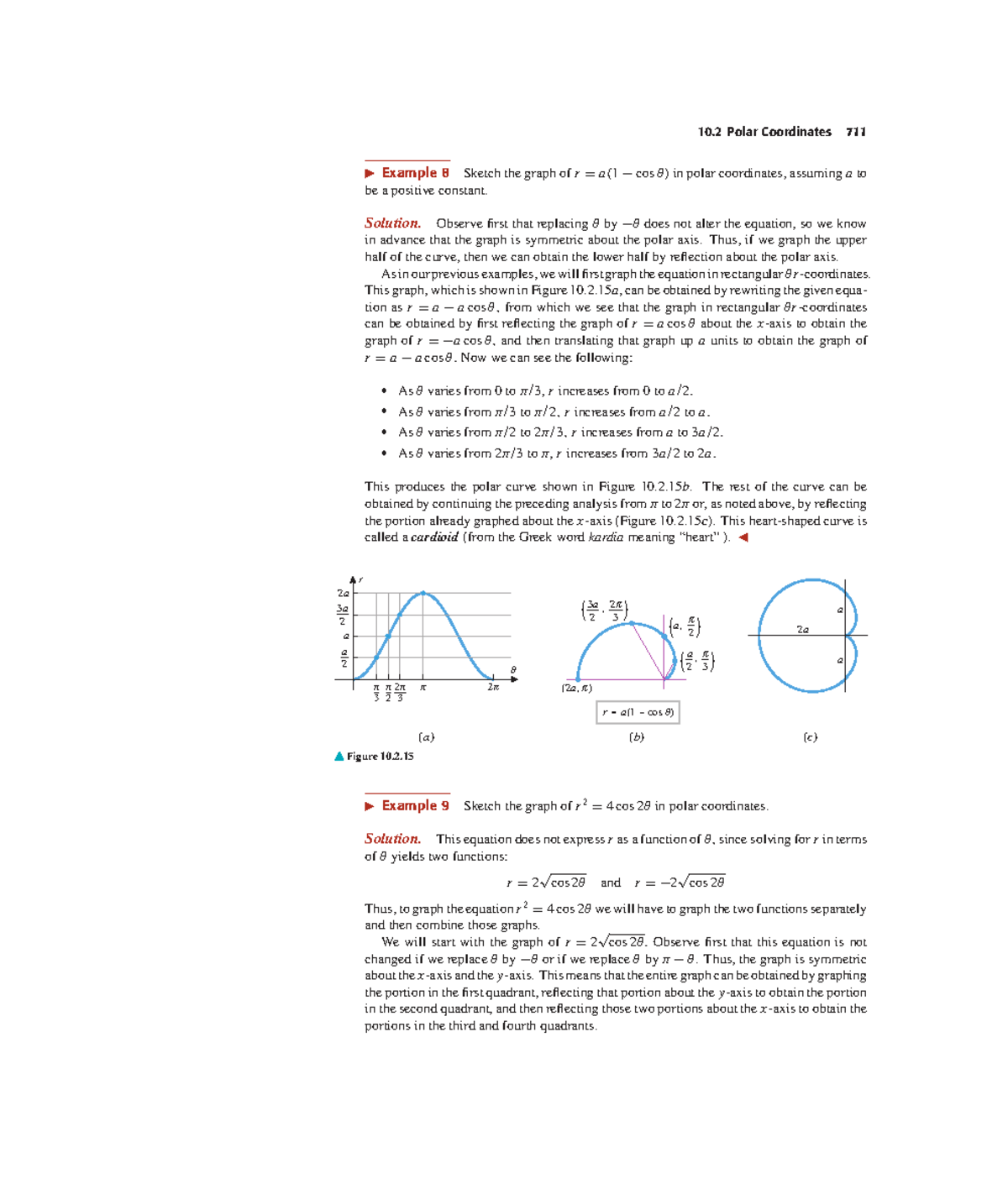 Calculus C10 Lecture Notes: Polar Coordinates & Graphs - Studocu