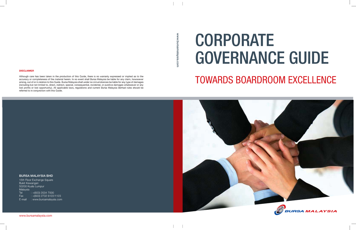 Corporate Governance Guide: Best Practices for Boardroom Excellence ...