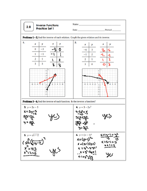 Exponential Function Manipulation 2.4 - Lesson 4-A: Exponential ...