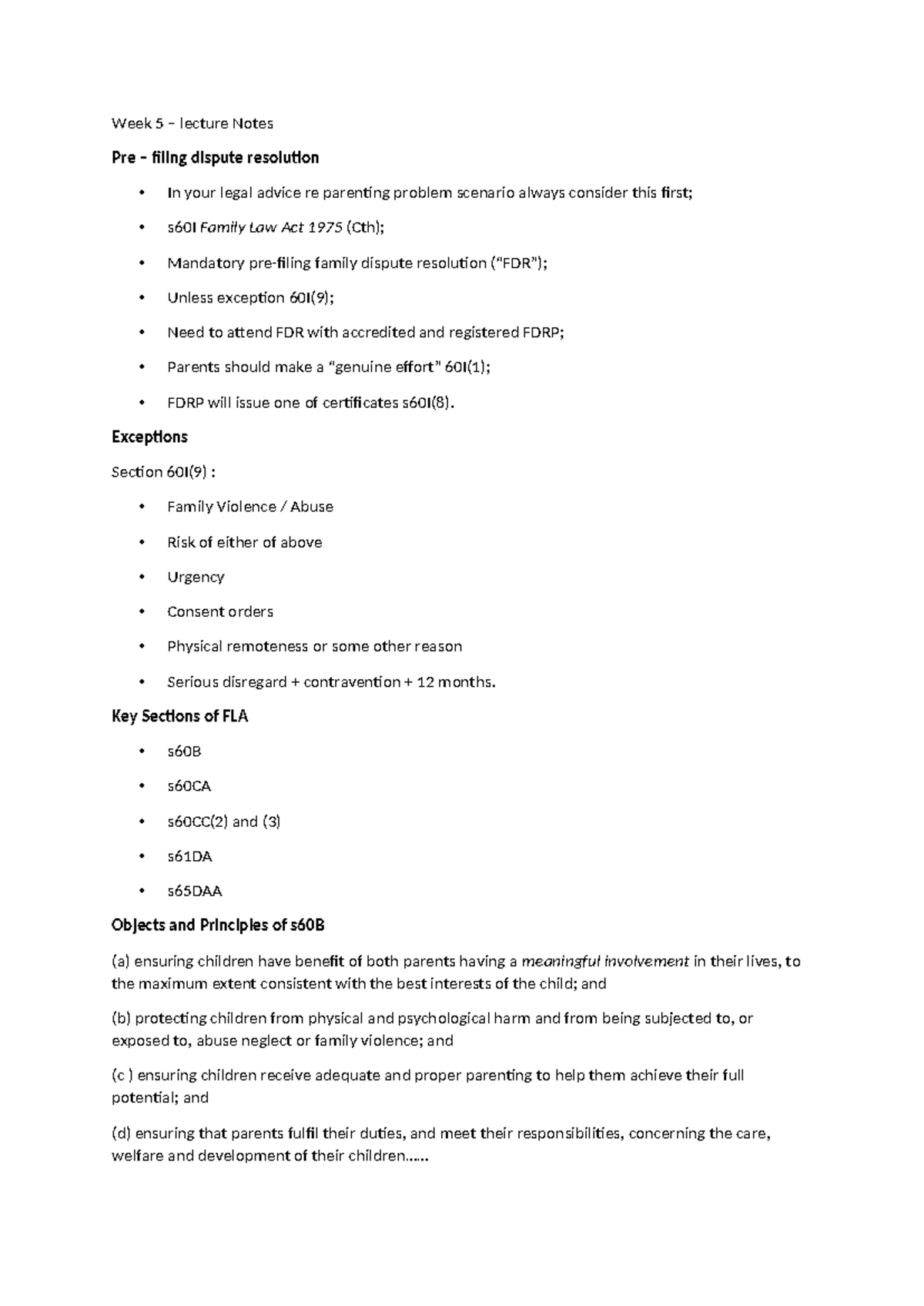 Week 5 - Lecture Notes (Very Important for Assignment) - Week 5 ...