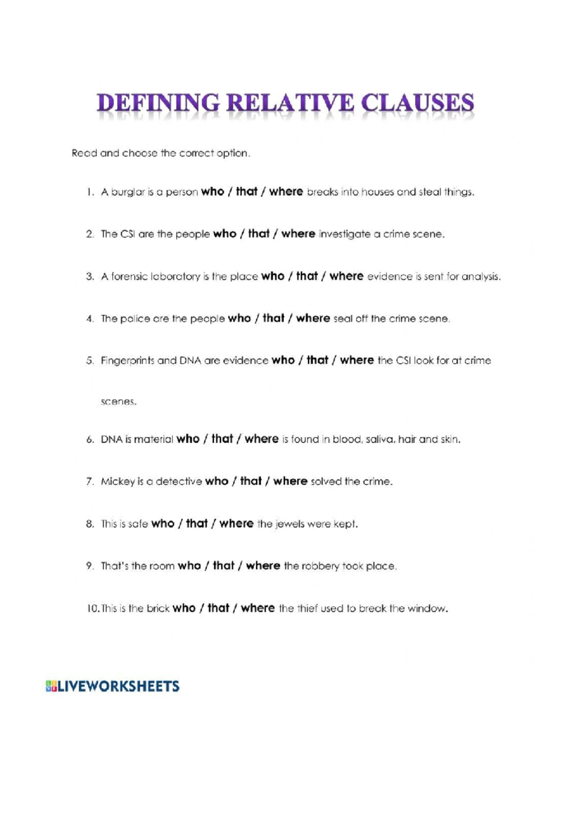 Defining vs Non-Defining Relative Clauses Explained - Grammar Guide ...