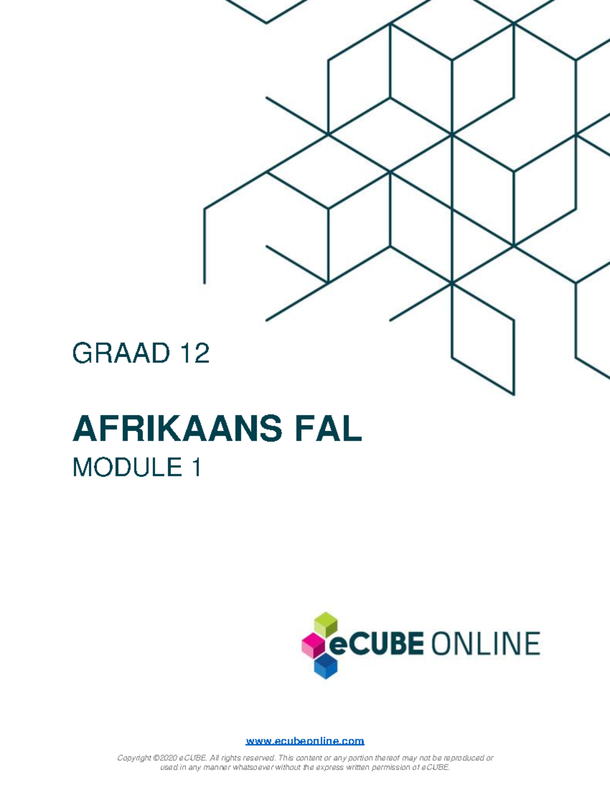 Afrikaans-FAL GRAAD 12 Module 1 Study Notes and Guidelines - Studocu