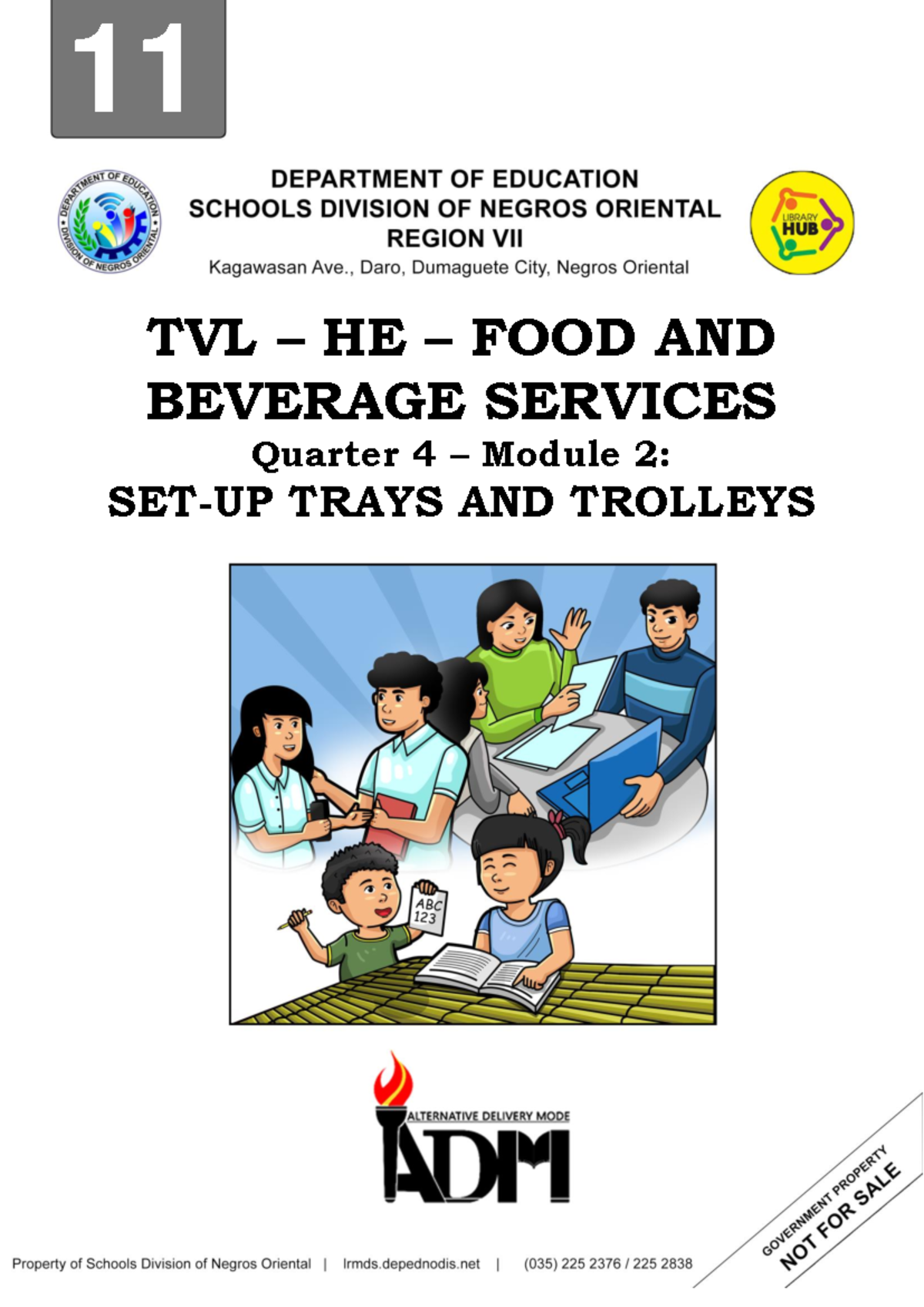 QRT4 MOD2 Lesson 5: Setting Up Trays and Trolleys in FBS - Studocu