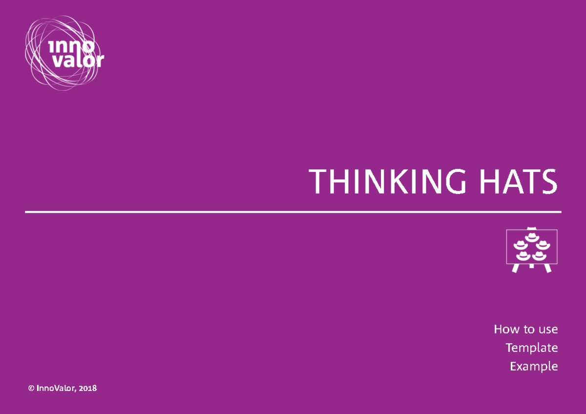 Download thinking hats - THINKING HATS How to use Template Example ...