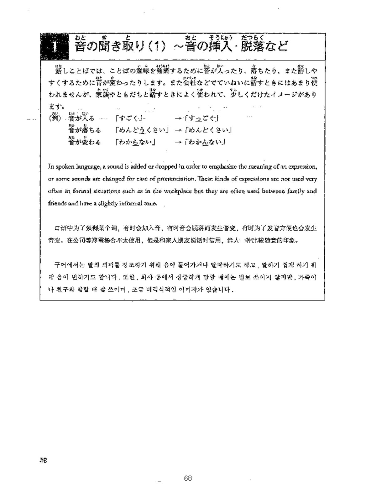 Japanese Listening Practice: Sound Changes and Comprehension Exercises ...