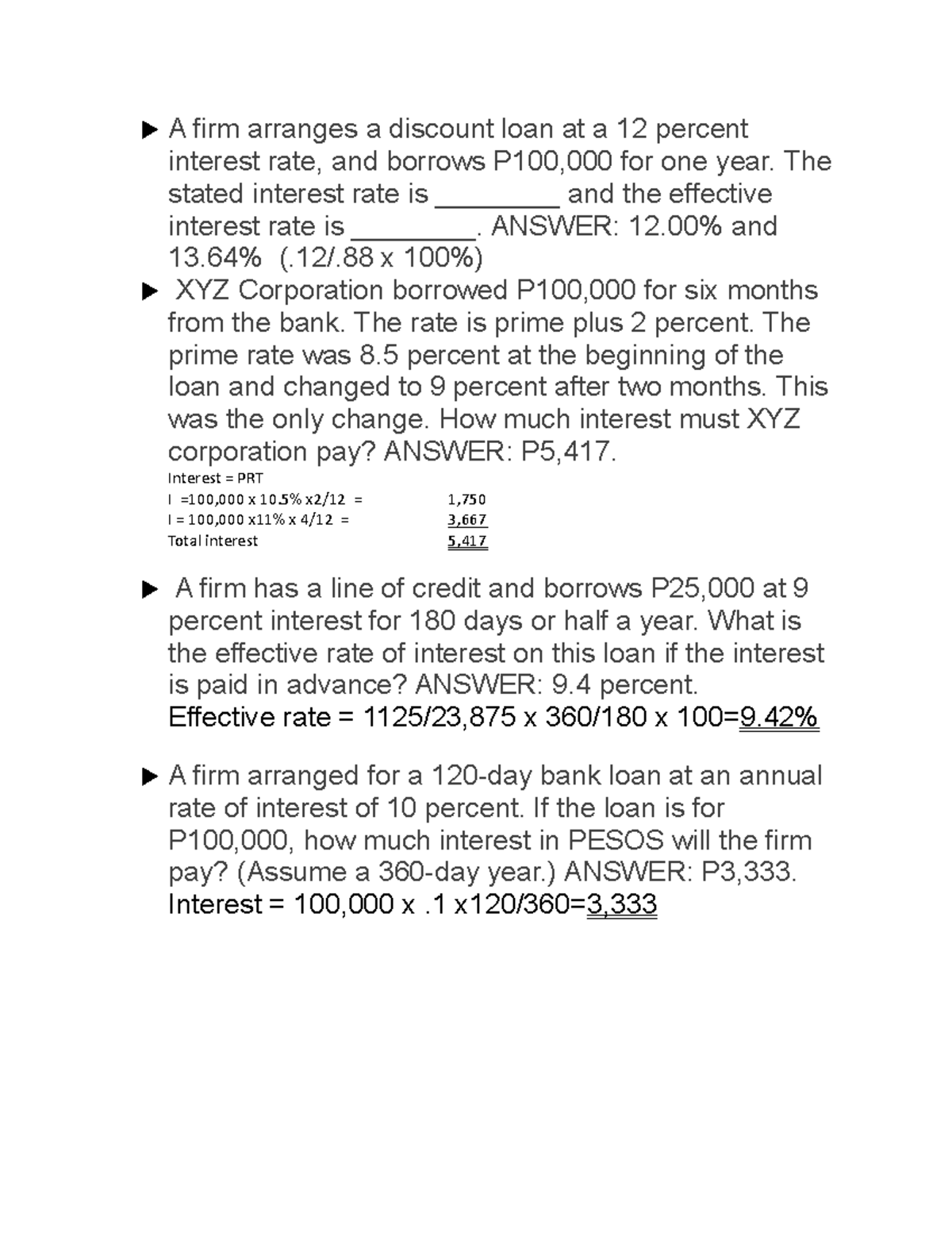 Understanding Interest Rates: Discount Loans & Line of Credit Analysis ...