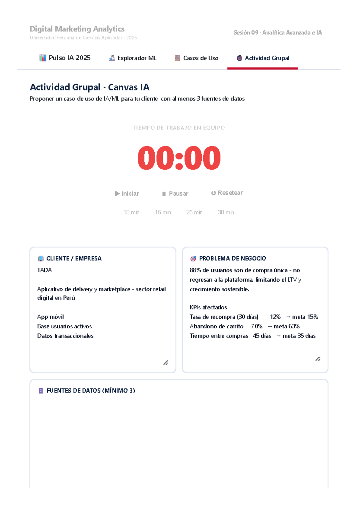 Digital Marketing Analytics: Advanced Analytics & AI (DM-2025) - Studocu