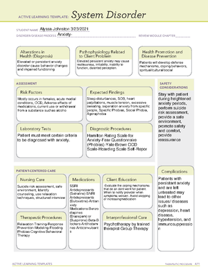Lithium - ATI Med Template - ACTIVE LEARNING TEMPLATES THERAPEUTIC ...