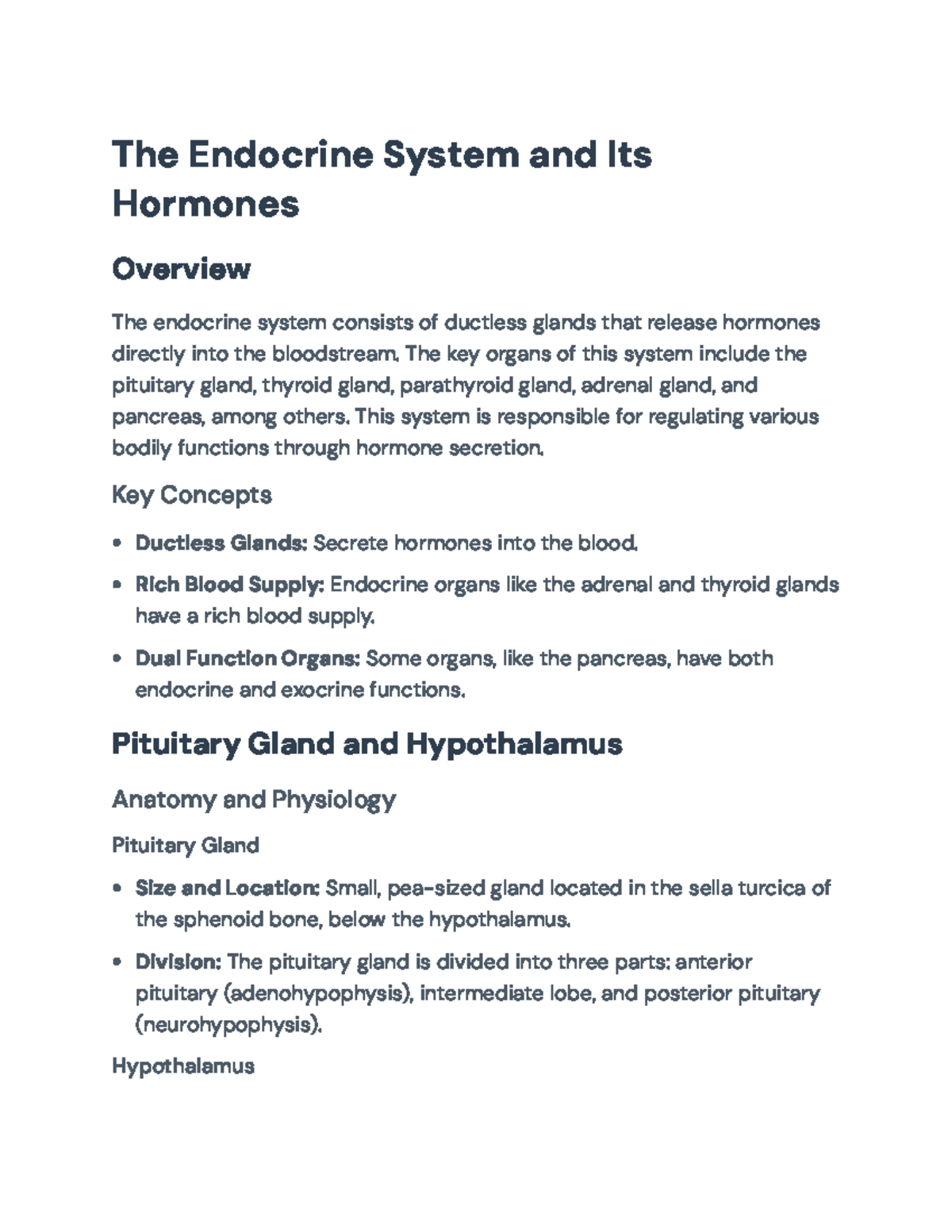 Endocrine System Overview: Functions, Glands, and Hormones - The ...