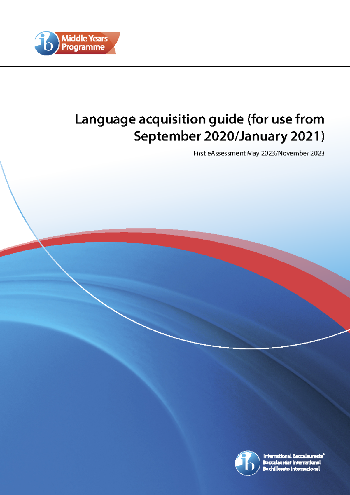 MYP Language Acquisition Guide: First eAssessment May 2023 - Studocu