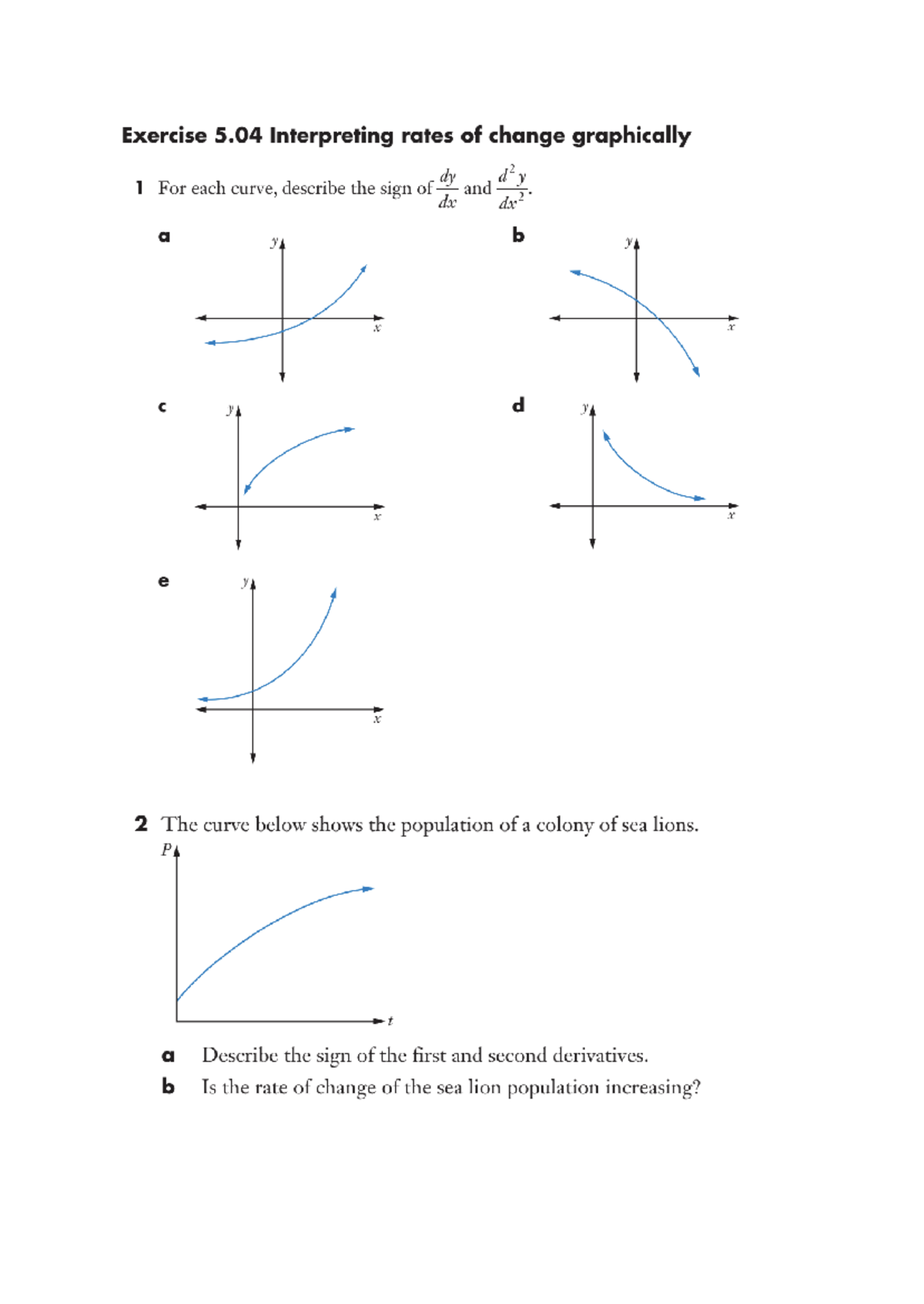 Lesson 4 - Interpreting Rates of Change Graphically - Studocu