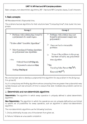 DAA UNIT-IV - others - UNIT IV: Backtracking The General Method, the 8 ...