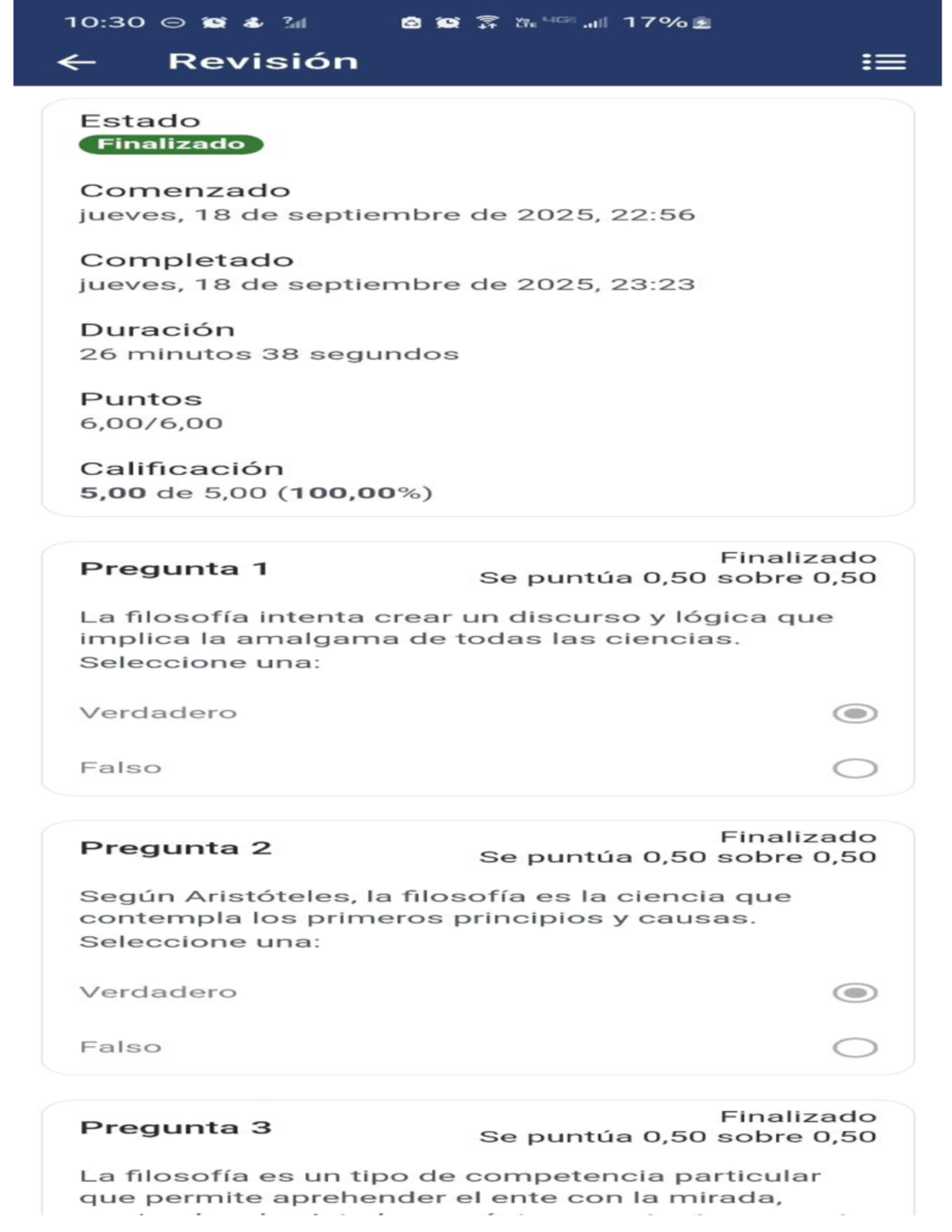 Actividad 1: Revisión de Filosofía - 10:30 e 3d VOTE - Studocu