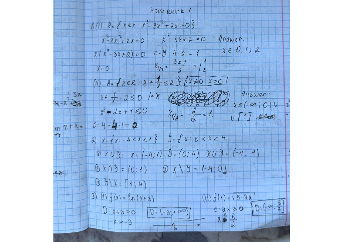 HW1 Nuryshev Kaisar - pthids gohmweoek form fwmw - Calculus - Home work 4. 1 Of) Fe 7 xer xt ay ...