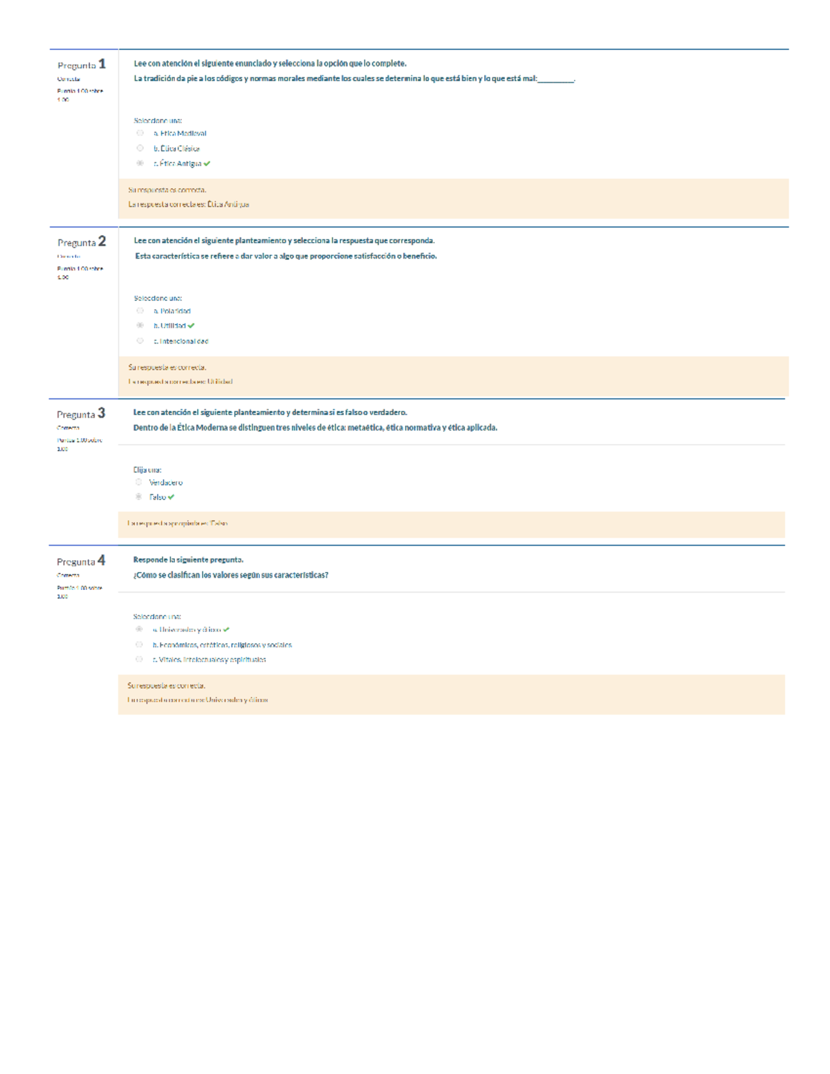 Reto 1 Contexto de etica - Pregunta 1 Lee con atención el siguiente enunciado y selecciona la ...