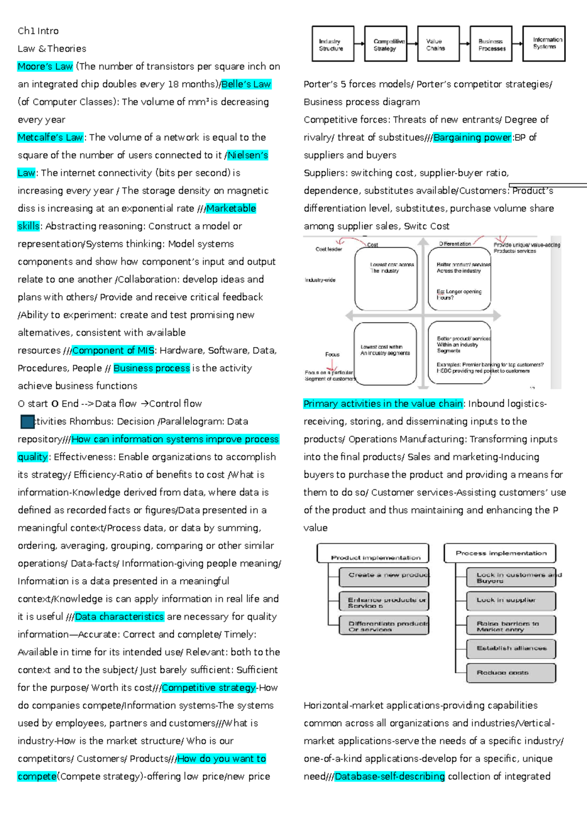 Cheat Sheet - Course Summary for Law 101: Intro to Law Theories - Studocu