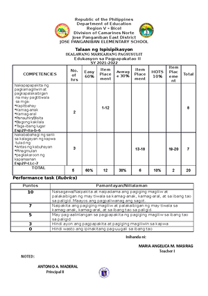 APA lesson plan for Grade 8 students or High school - I. At the end of ...