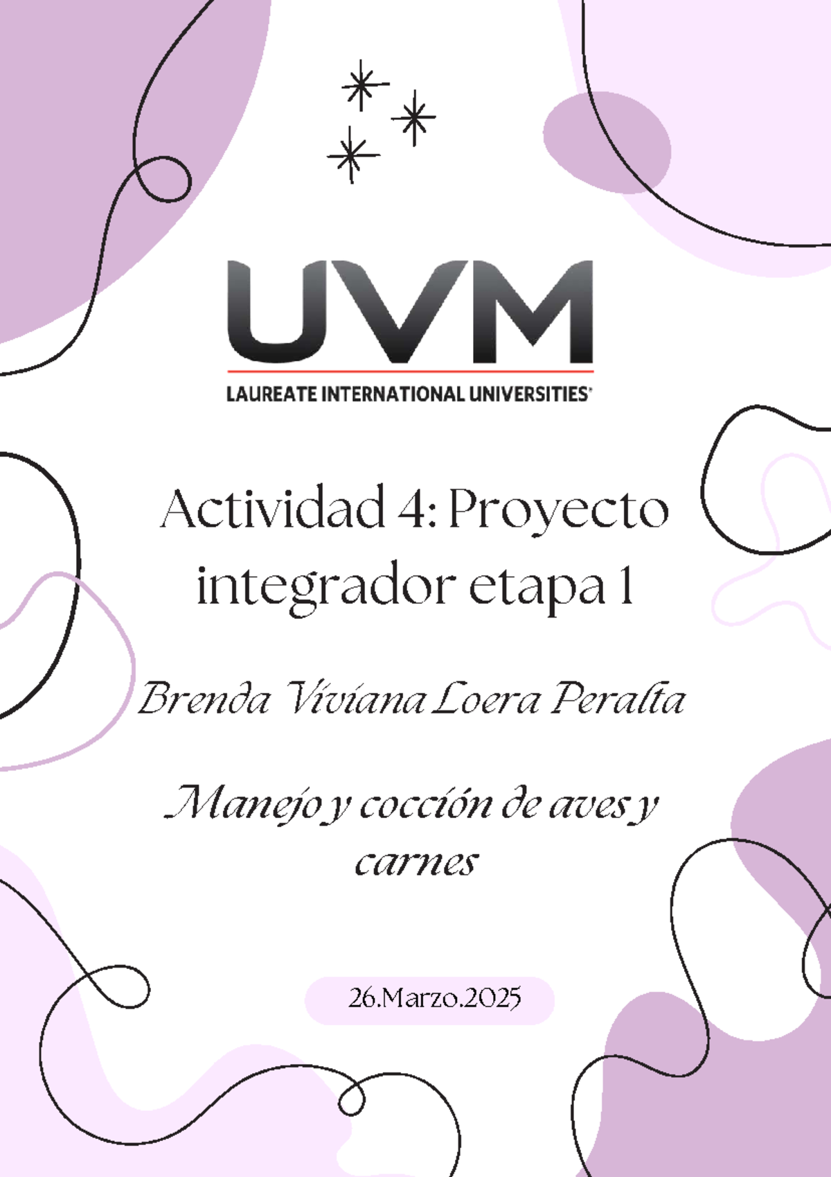 Actividad 4 Proyecto integrador Carnes y Aves - Brenda Viviana Loera ...