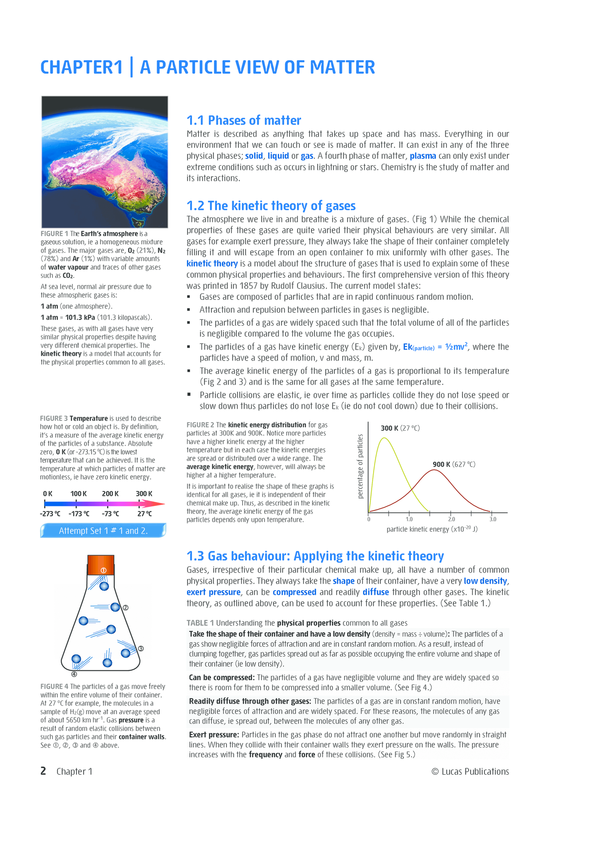 Lucarelli - Year 11 Chemistry - Chapter 1: Particle View of Matter ...