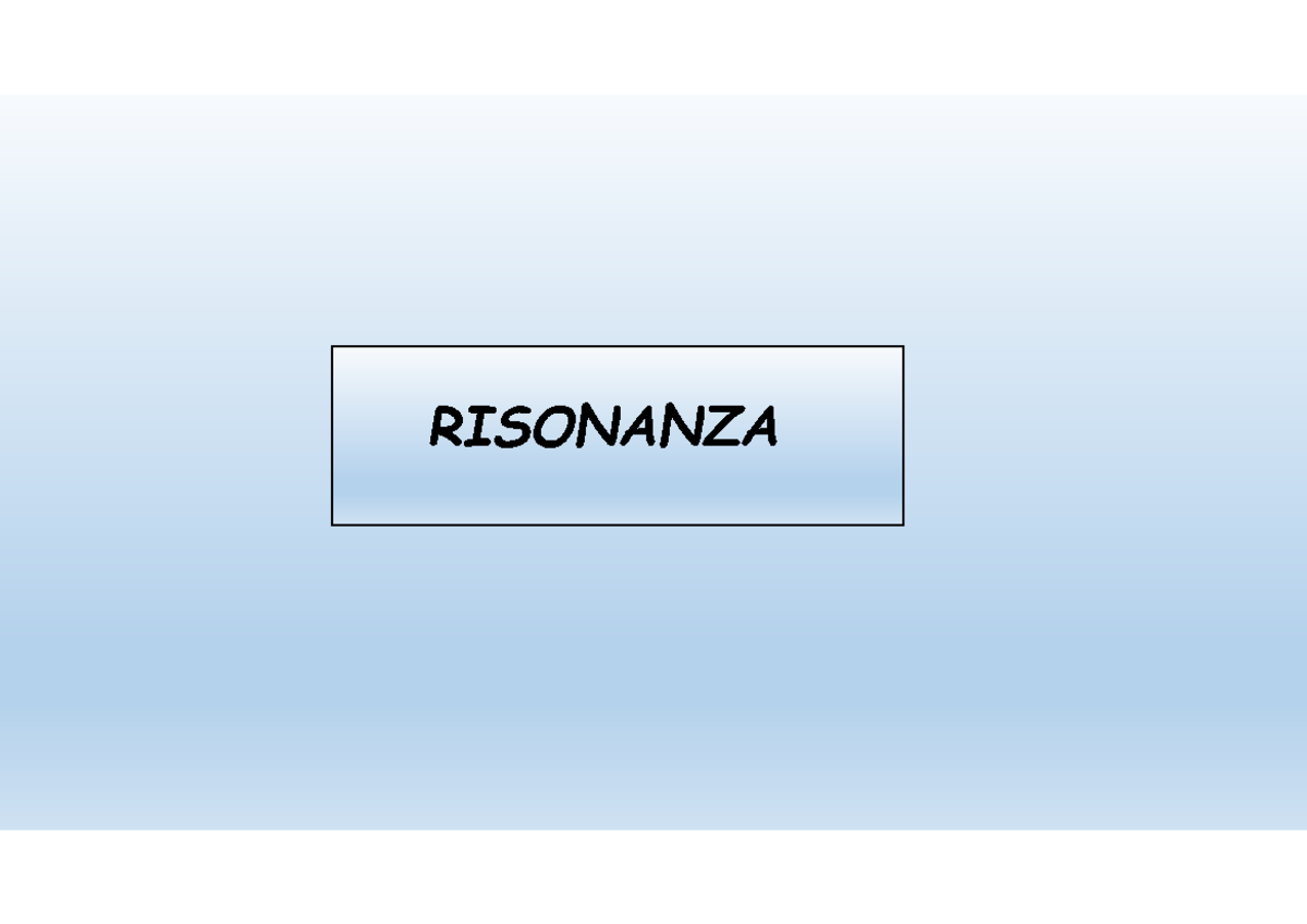 Risonanza: Slide Notes on Molecular Structure and Stability - Studocu
