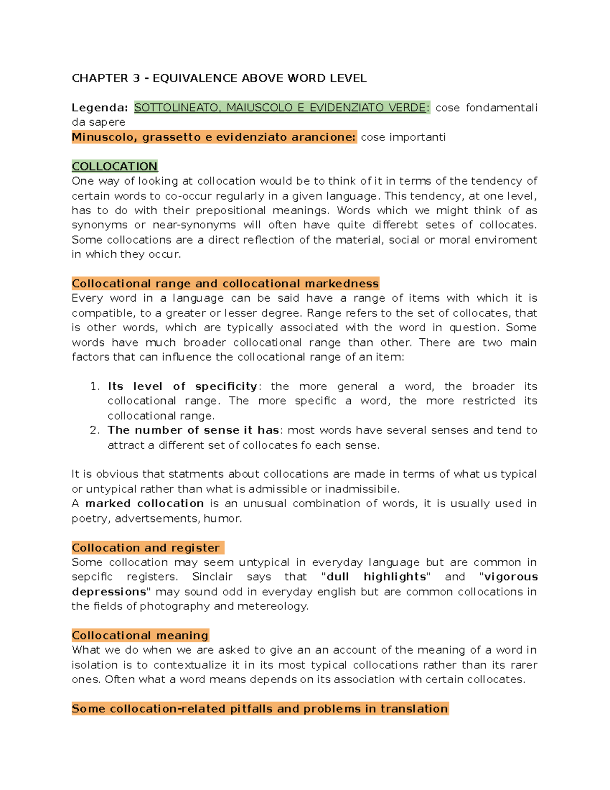 Chapter 3 - Equivalence Above WORD Level - CHAPTER 3 - EQUIVALENCE ...