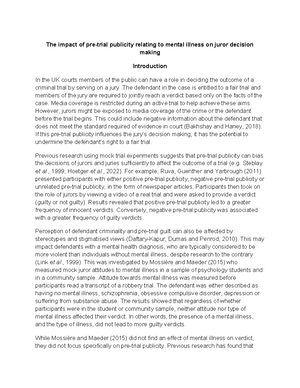 [Solved] Why do police interviews affect suspects behaviour ...