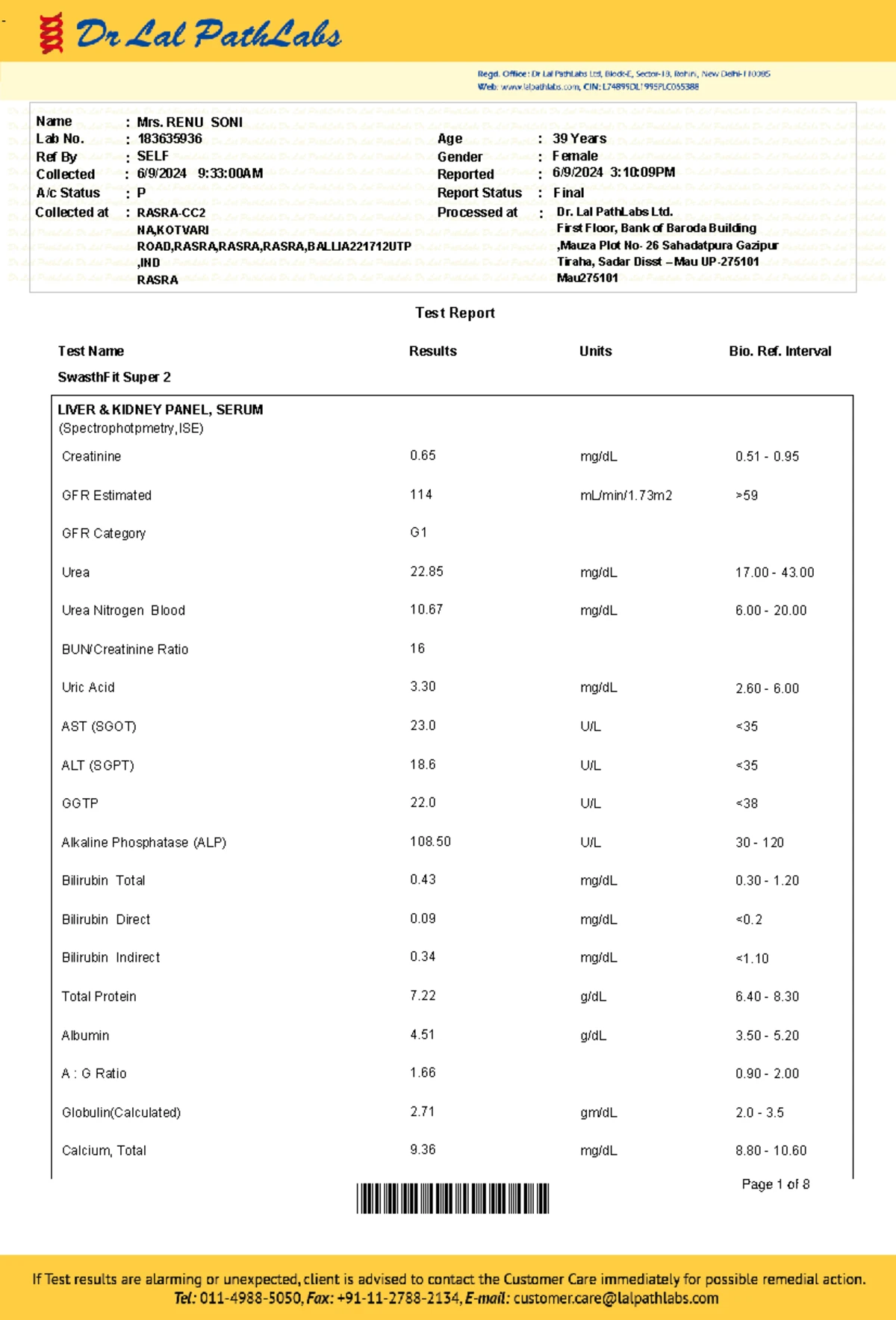 GP Final Exam Notes: Comprehensive Guide to Common Lab Values ...