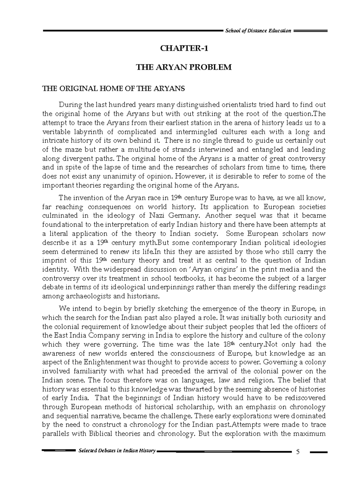 Aryan Origins and Identity in Indian History: A Critical Perspective ...