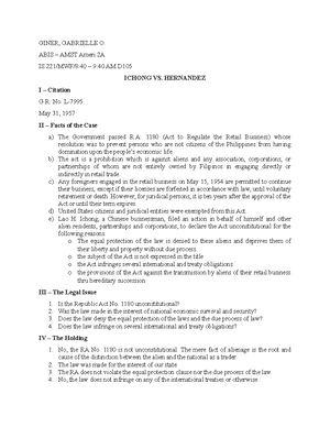 Insurance Law Departmental Syllabus - SAN BEDA UNIVERSITY College of ...