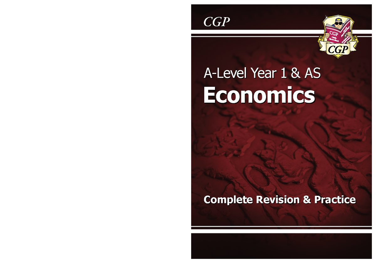 A-Level AS Economics Year 1: Complete Revision & Practice Notes - Studocu
