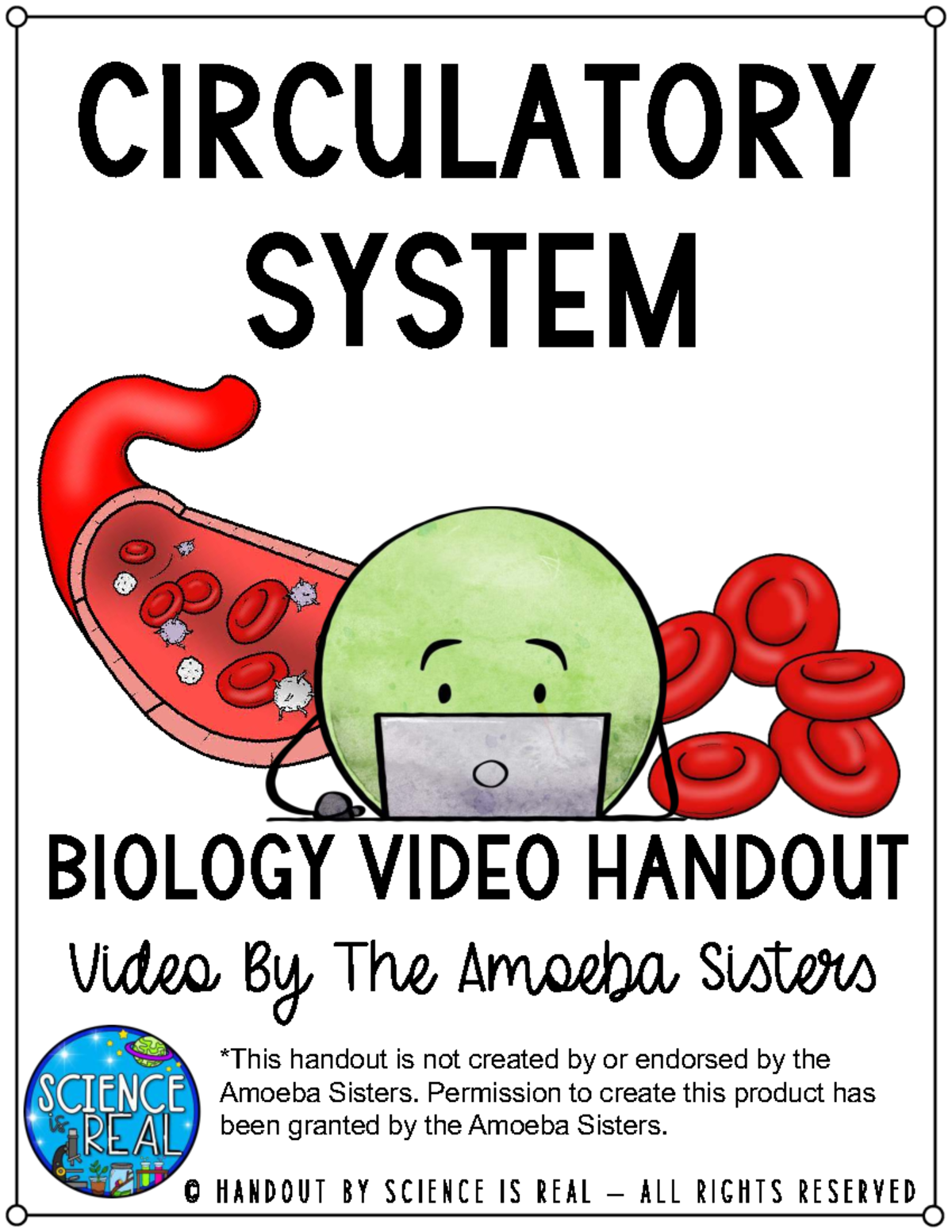Circulatory System Video Handout - Amoeba Sisters Educational Resource ...