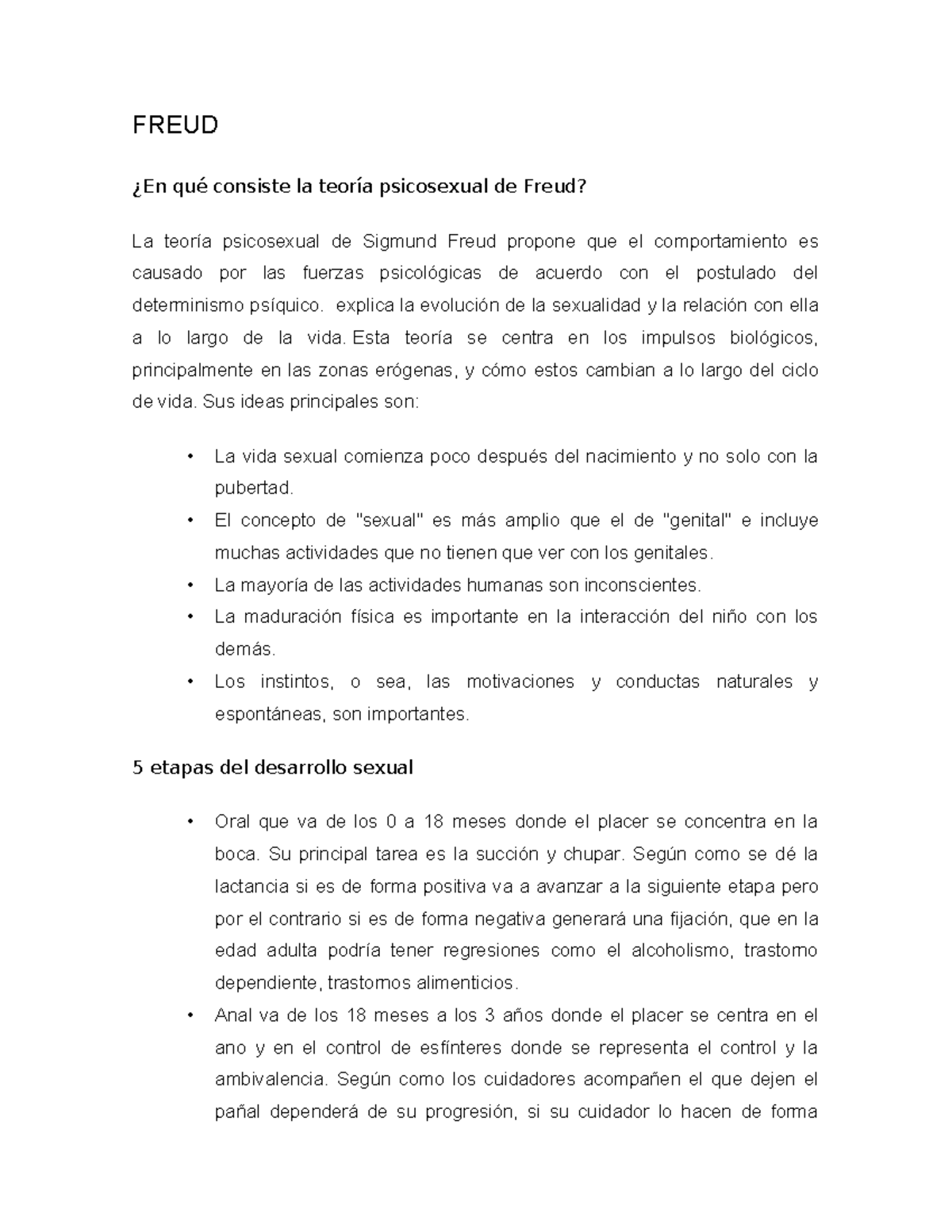 Teoría de la Personalidad: Freud, Adler y Fromm - Resumen y Análisis ...
