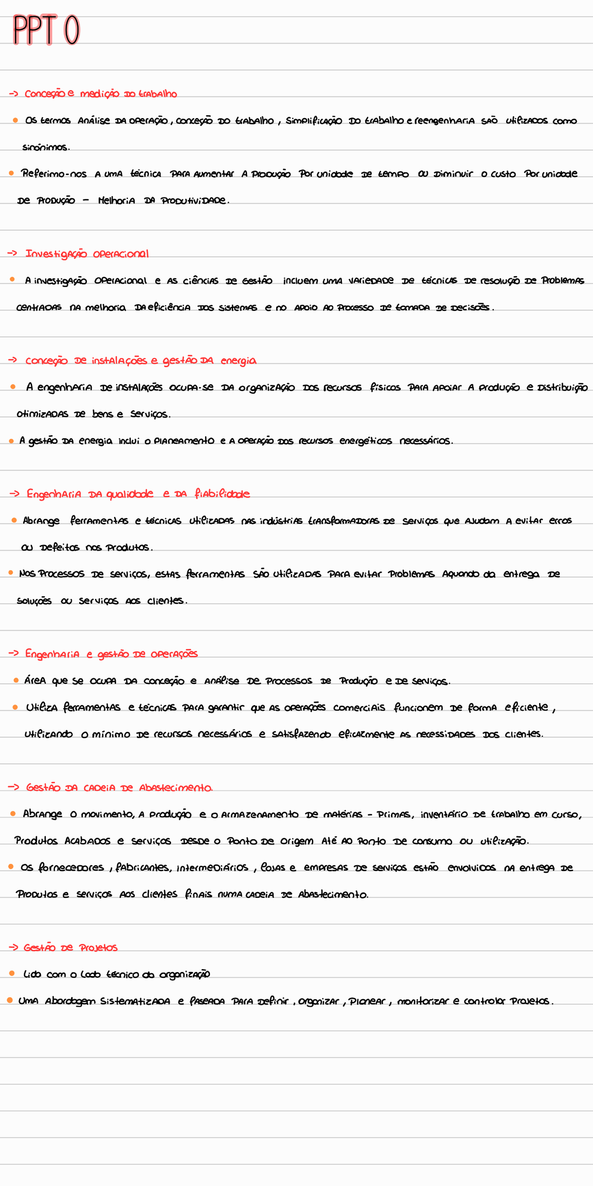 Resumo de Introdução à Gestão - PPT 1 - Studocu