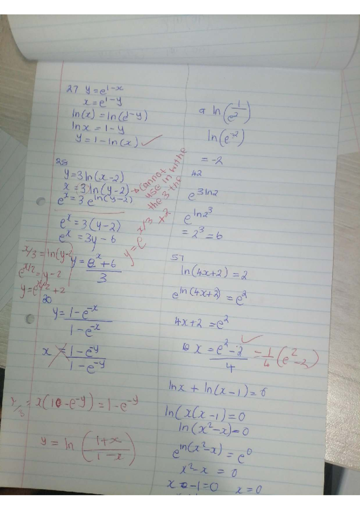 Mathematics Lecture Notes on Limits and Exponential Functions - Studocu