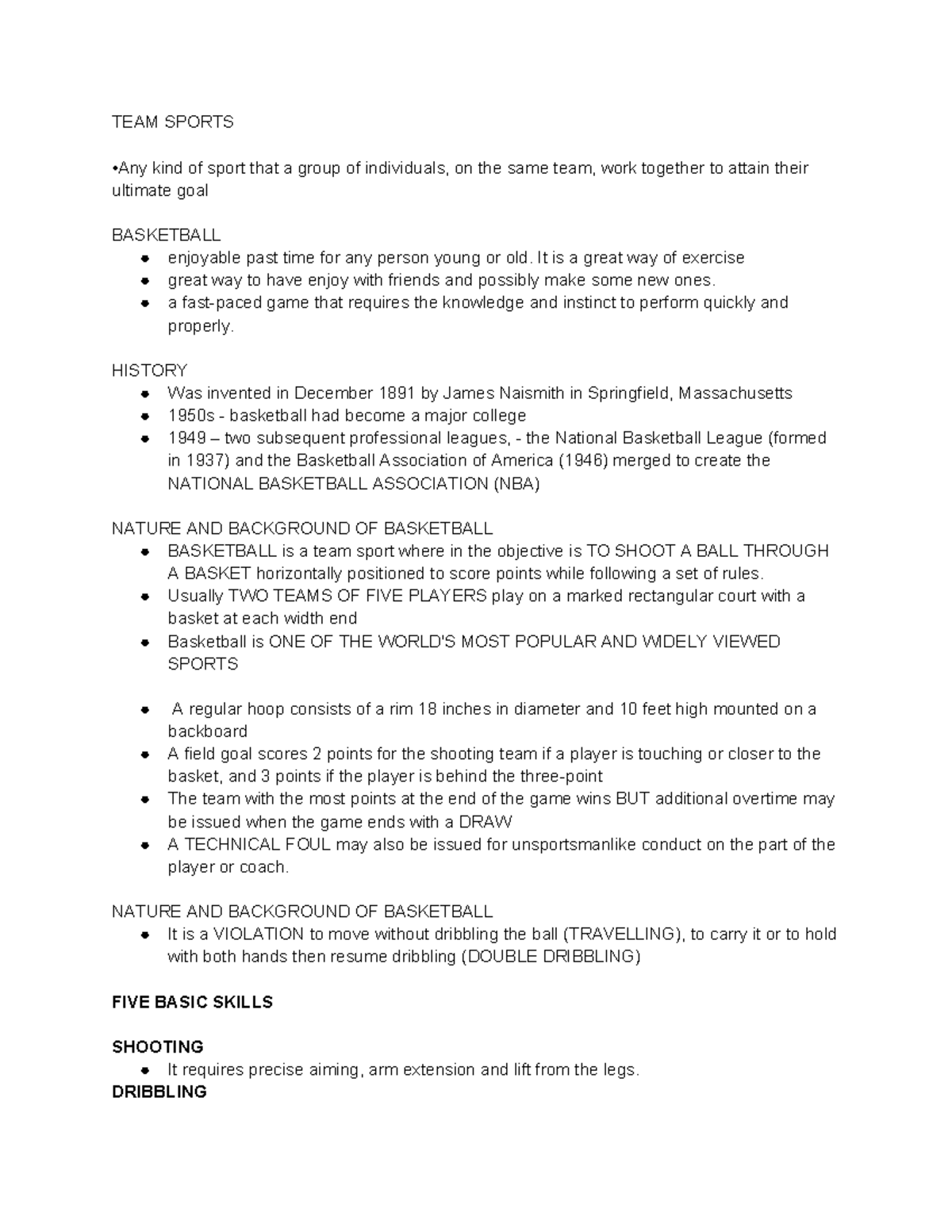PE4 Basketball: A Comprehensive Overview of the Game and Its Rules ...